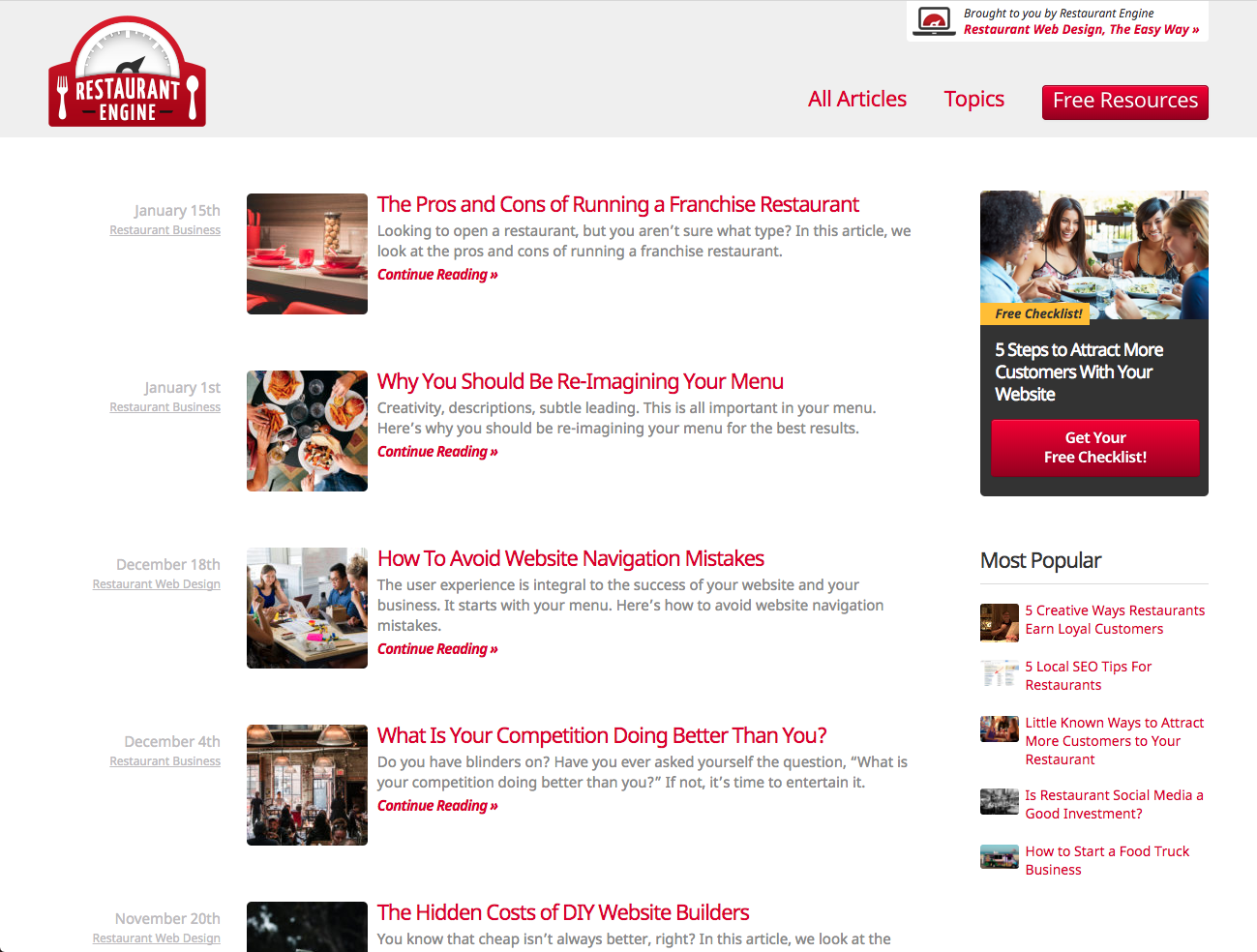 33 Of The Best Restaurant Blogs to Read For Anyone in F&B – CandyBar.co ...