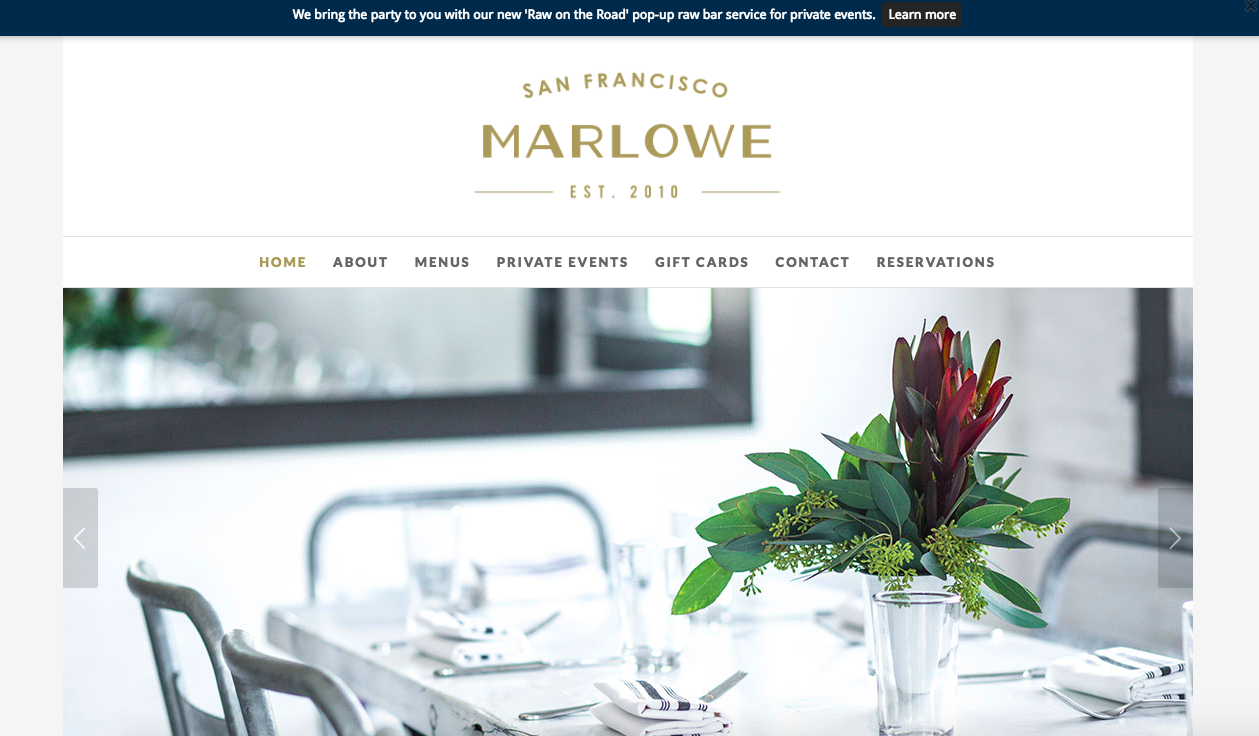 150 Amazing Restaurant Website Design Examples – CandyBar.co Blog