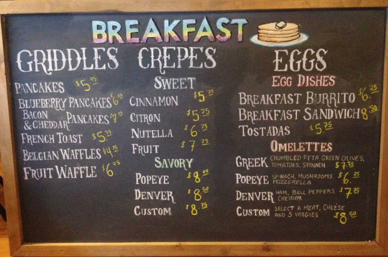 11 Beautiful Chalkboard Menu Examples From Cafes, Restaurants and More ...