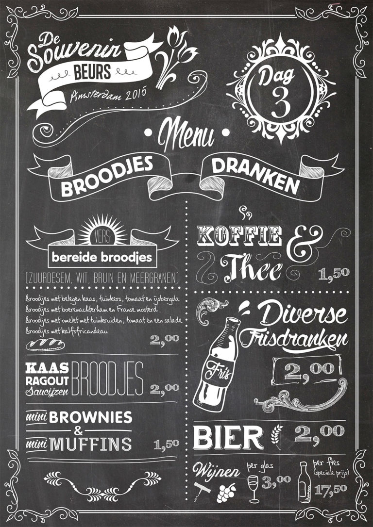11 Beautiful Chalkboard Menu Examples From Cafes, Restaurants and More ...