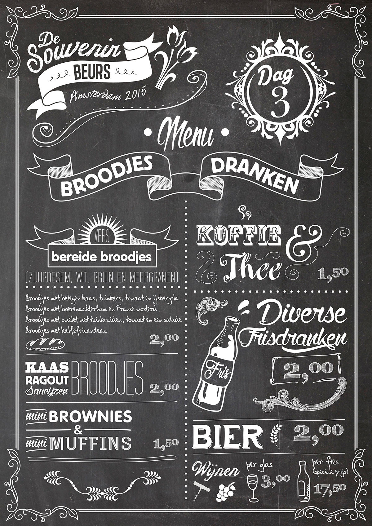 11 Beautiful Chalkboard Menu Examples From Cafes, Restaurants and More ...