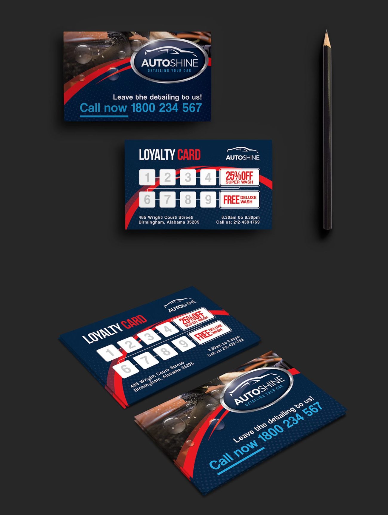Loyalty Card Templates For Your Small Business Needs – CandyBar